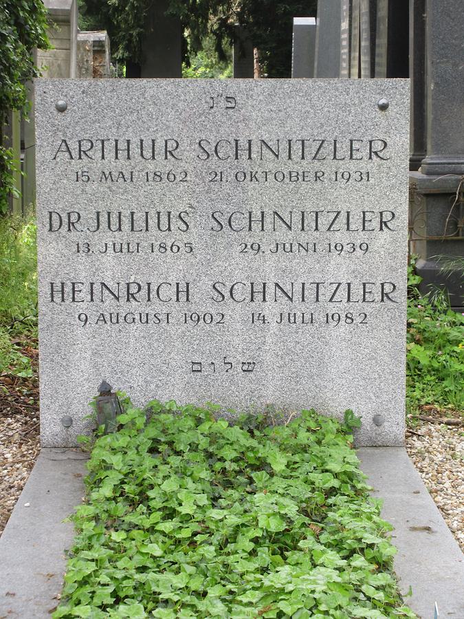 Grab von Arthur Schnitzler, Schriftsteller 1862-1931 | 11. Bezirk, Zentralfriedhof | Bilder im ...